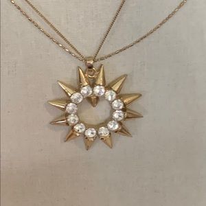 Jewelry | Long Star Rhinestone Pendant Necklace | Poshmark